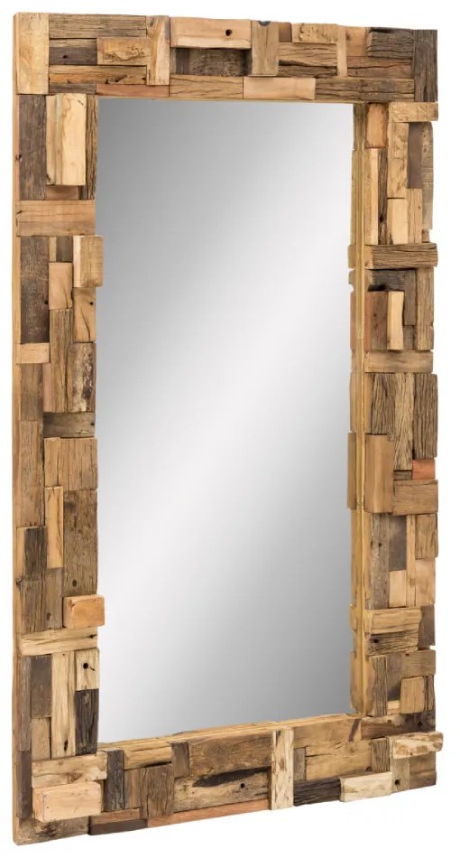Předsíňové zrcadlo Zanzibar Recyklované dřevo