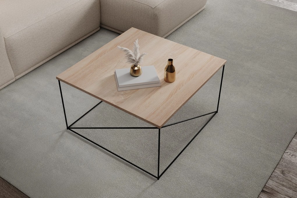 ADRK Furniture Konferenční stolek Nelia CT-NEL-B-S