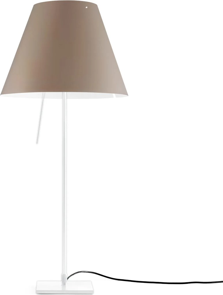 Luceplan Costanza stolní lampa D13if bílá/nugátová