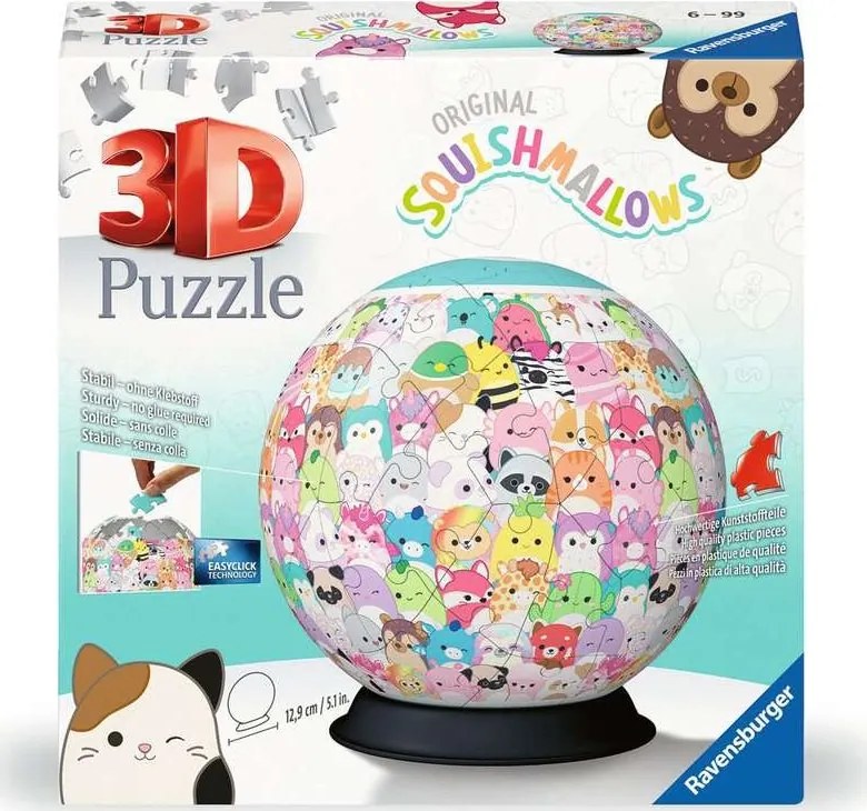 3d puzzle ravensburger 115839 puzzle-ball squishmallows