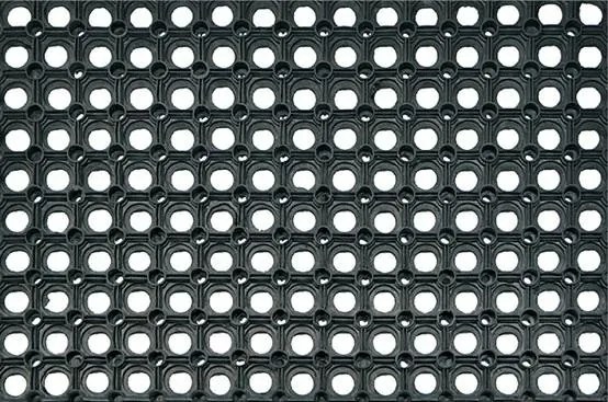 Rohožka čtverrohá HONEYCOMB 100 x 150 cm černá