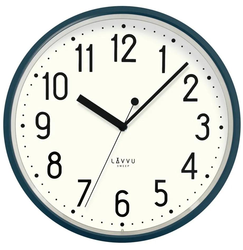 LAVVU Tmavě modré hodiny, pr. 29,5 cm