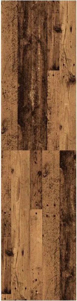 Šatní skříň old wood 80 x 50 x 200 cm kompozitní dřevo 3307727