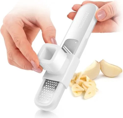 TESCOMA Struhadlo na česnek a zázvor HANDY X-sharp, s vyluhováním