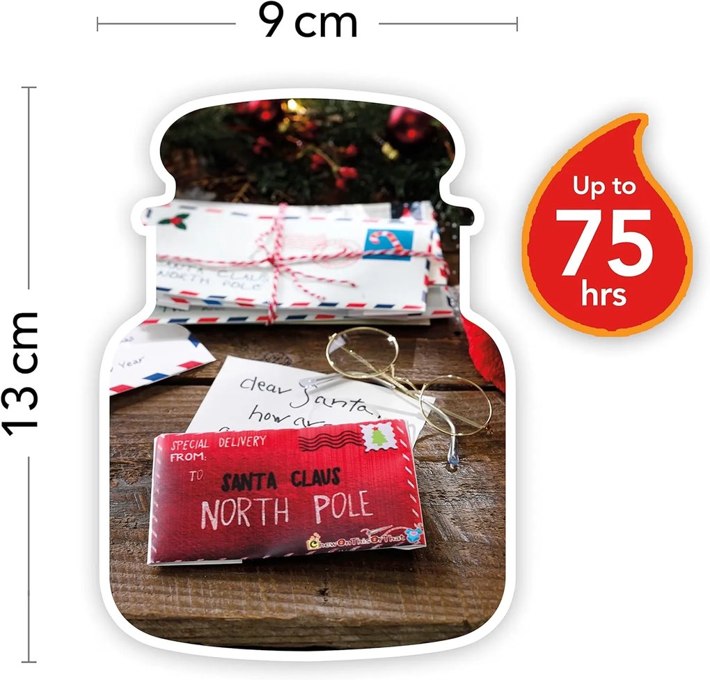 Yankee Candle vonná svíčka Classic ve skle střední Letters To Santa 411 g