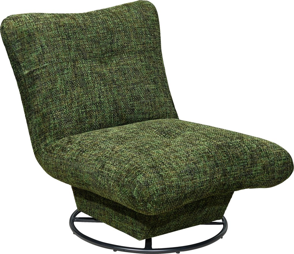XXXLutz KŘESLO, textil, tmavě zelená MID.YOU - Online Only křesla & taburety - 002220051203