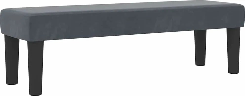 Postel s boxspringem s čelo Tmavě šedá 200 x 180 cm samet 3344595