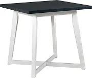 Nábytkáři ORFA OTAVA 1 (OTTO 1) - jídelní stůl - lamino černá / nohy dřevo bílá - kolekce &quot;DRE&quot; (K150-E)