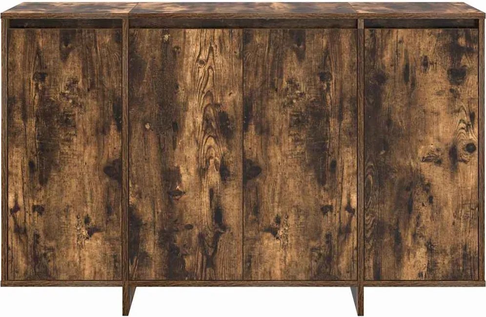 Servírovací skříň Kouřový dub 120 x 41 x 75 cm Kompozitní dřevo 3333900