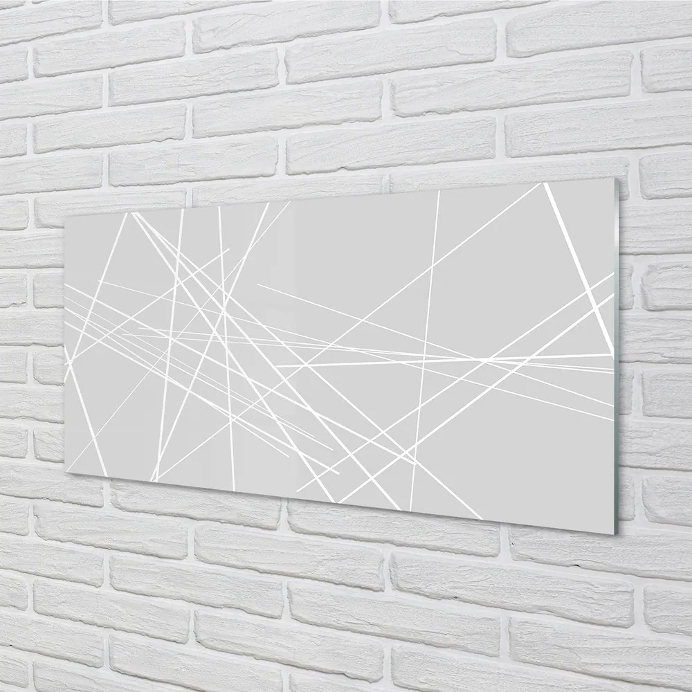 Skleněný panel rozptýlené čáry 140x70 cm