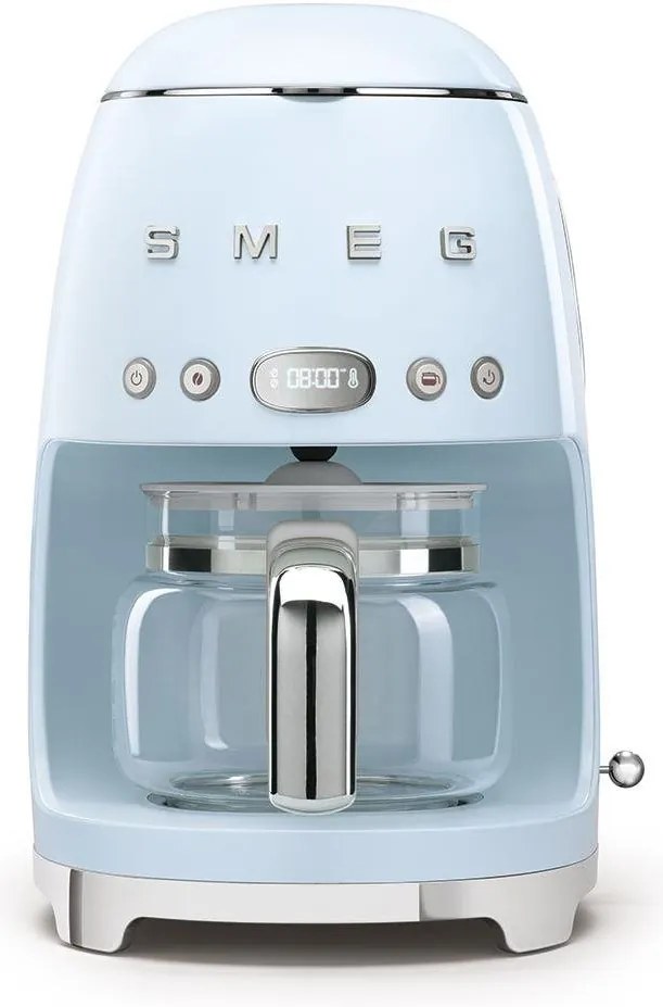 Překapávač smeg 50's retro style 1,4l 10 cup pastelově modrý