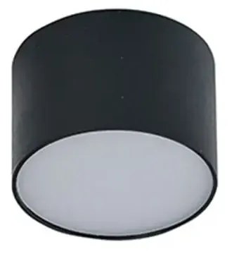 LED stropní svítidlo Monza R 8 3000K černé