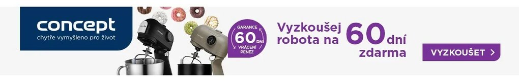 Concept RM7510 kuchyňský planetární robot 1200 W ELEMENT DIGI Taupe