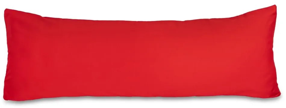 Kvalitex Saténový povlak na relaxační polštář červený 45x120cm