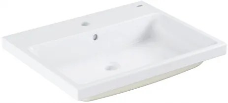 Grohe Cube Ceramic - Umyvadlo zápustné, 605x490 mm, PureGuard, alpská bílá, 3947900H