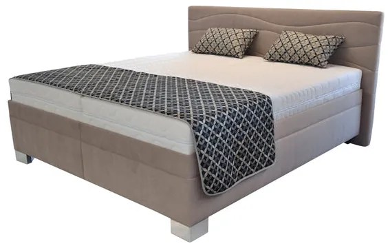 Čalouněná postel Windsor 180x200 vč. matrace a výklop. roštu, úp