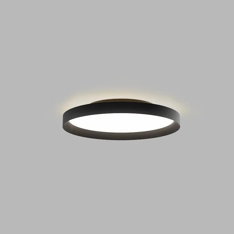 LED2 1274853ZBTW Moon, stropní svítidlo, 36W LED 3000-4000K ZIGBEE TW, černá, Ø40cm