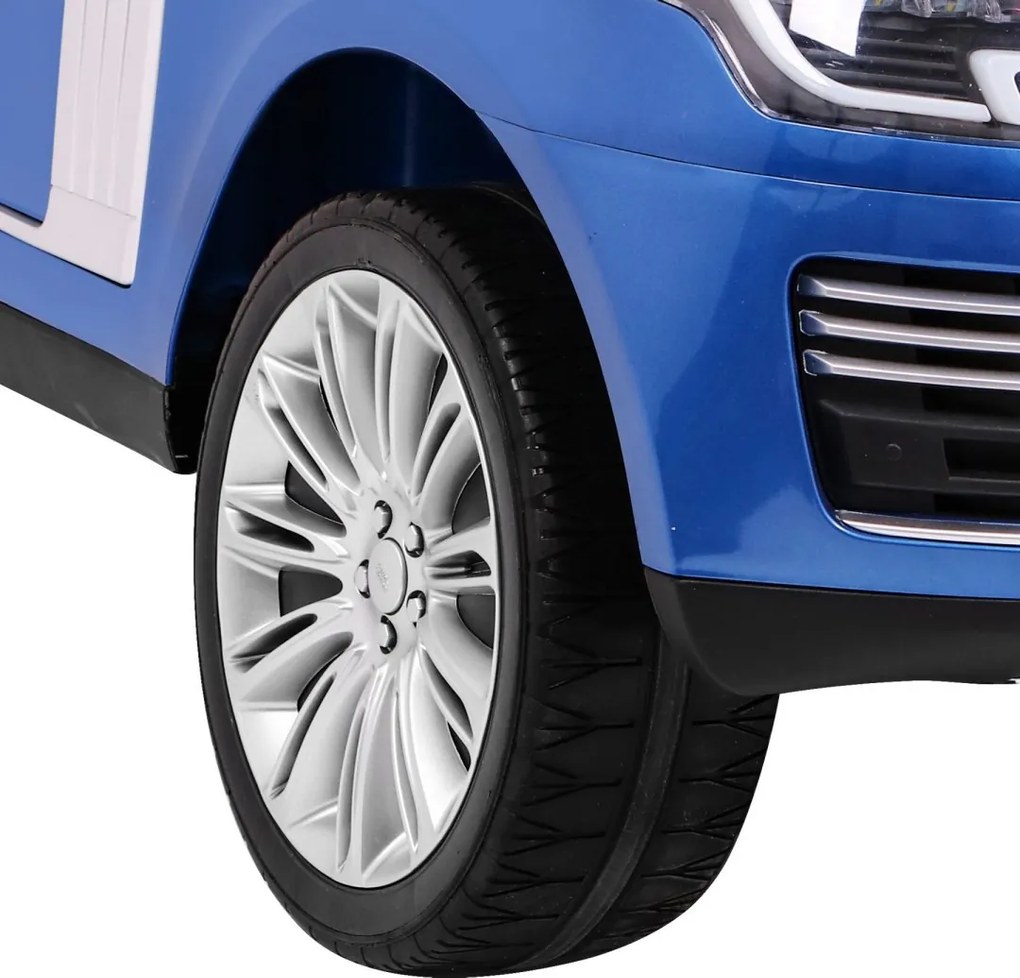 Ramiz Range Rover HSE lakované dětské auto pro 2 děti modré SUV