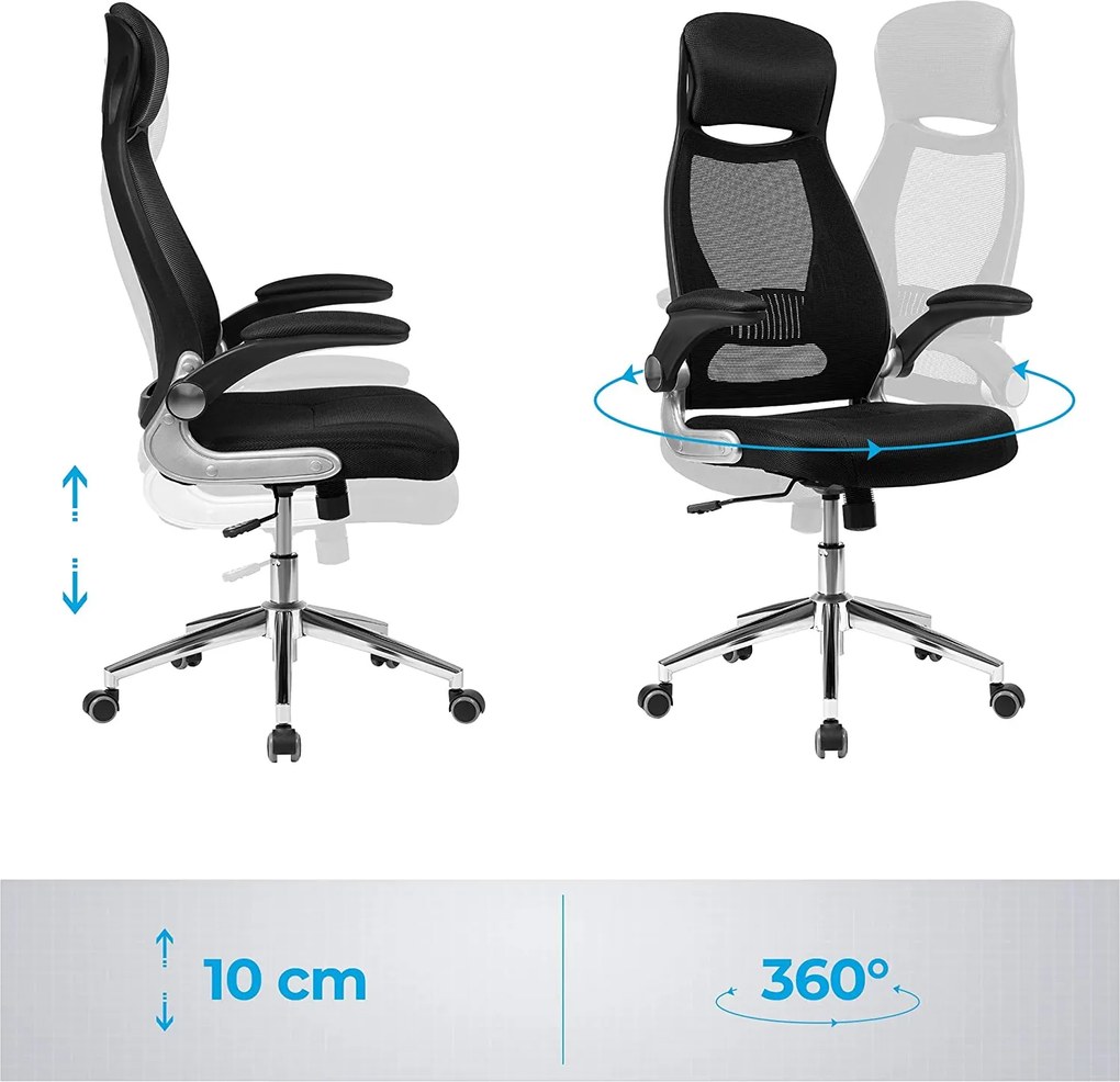 Kancelářská židle, ergonomická síťová otočná židle
