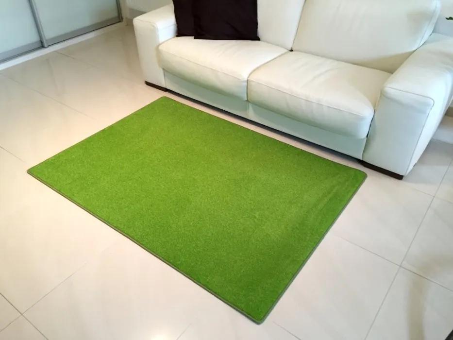 Vopi | Kusový zelený koberec Eton - 160 x 240 cm