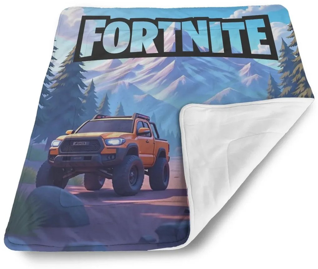 Sablio Deka pro miminko FORTNITE Off-road auta - 80x100 cm