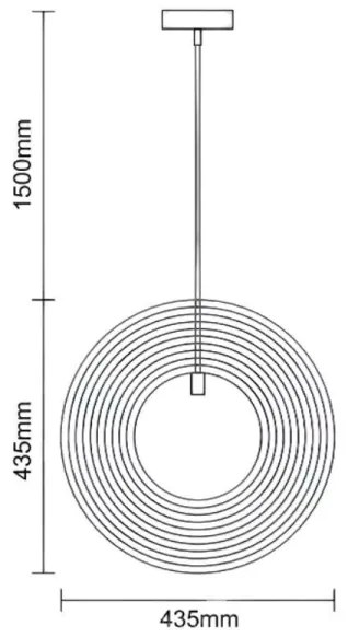 Dřevěný lustr na lanku 1xE27/60W/230V pr. 43,5 cm masiv/dýha/buk/kaučukovník