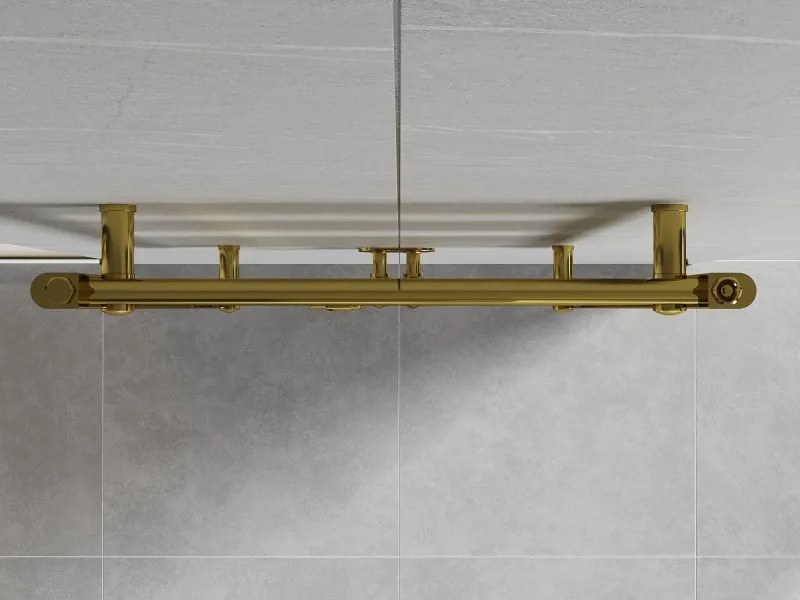 Mexen Mars, topné těleso 1800x600 mm, 752 W, zlatá lesklá, W110-1800-600-00-50
