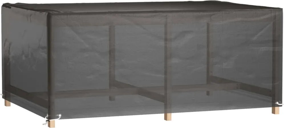 Plachta na zahradní nábytek s 8 očky 180x122x75 cm obdélníková 319292