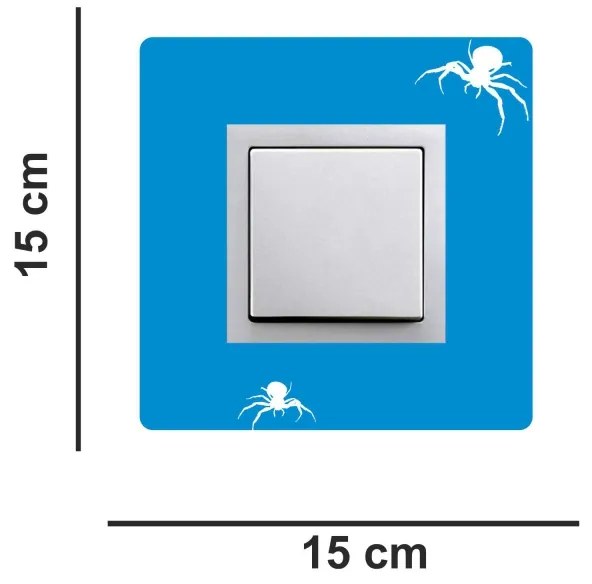 Samolepka na vypínač - Pavouk - PopyDesign