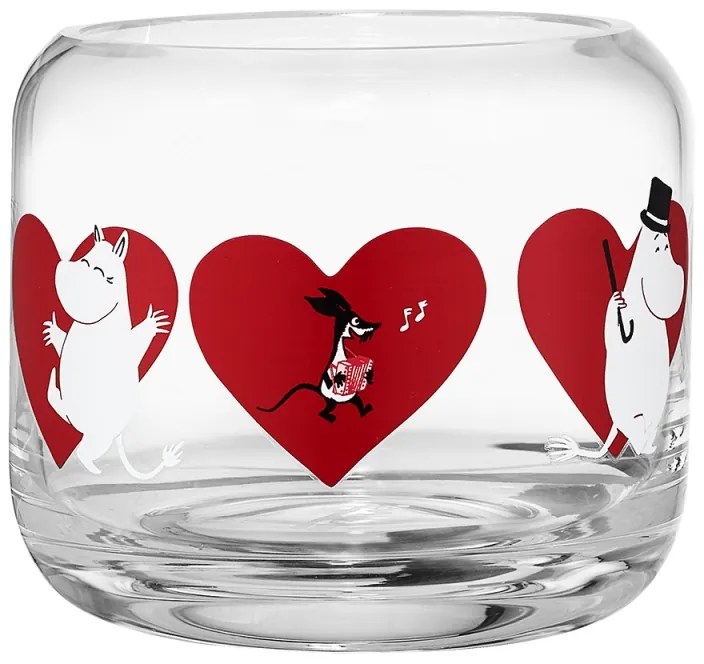 Svícen Moomin Heart