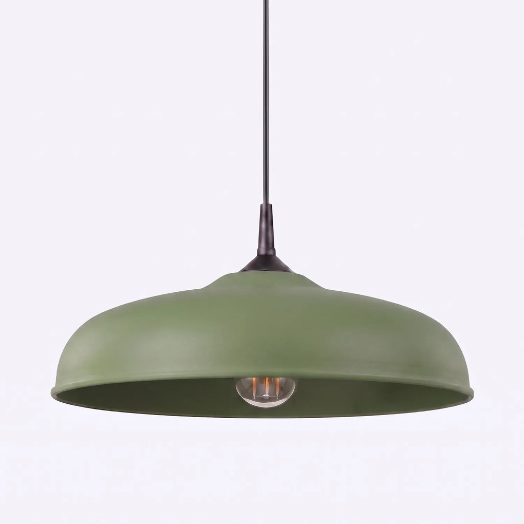 Sollux Lighting Závěsné svítidlo GINA olivově zelené