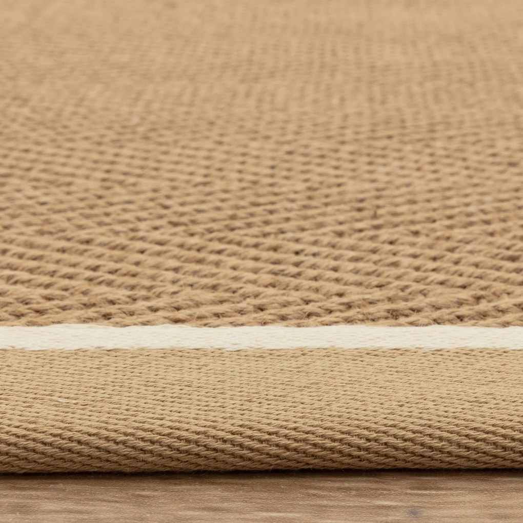 Tribeca Design Kusový koberec Woodkid Herringbone Cream Rozměry: 160x230 cm