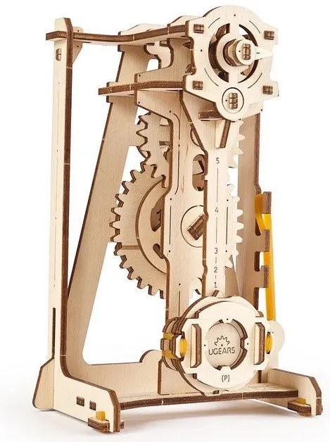 Ugears 3D dřevěné mechanické puzzle STEM výukové kyvadlo