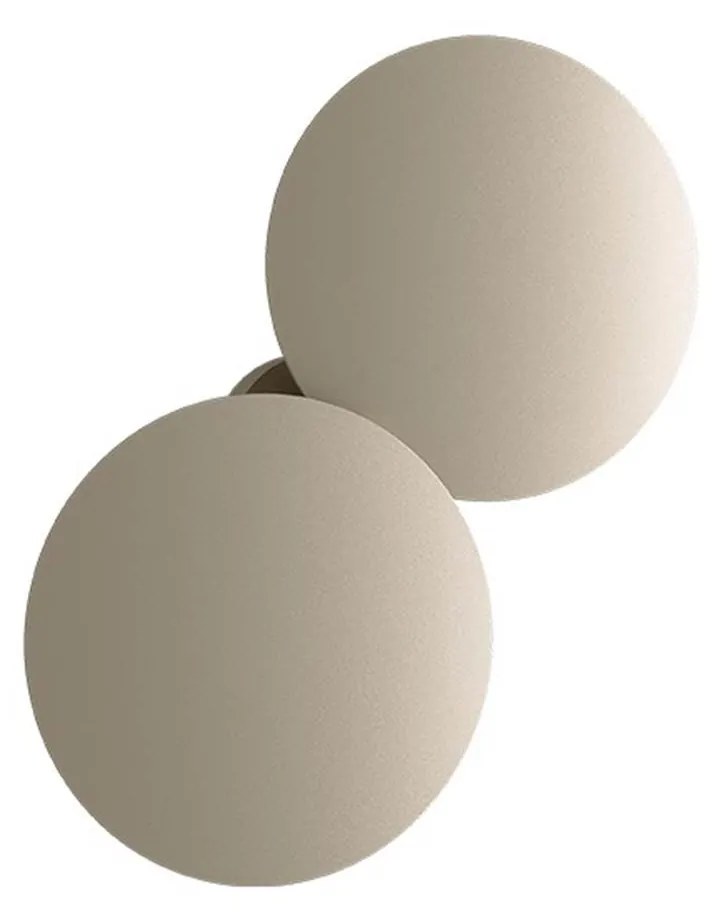 Lodes 15942 4530 Puzzle Double Round, svítidlo pro nepřímé osvětlení, 2x15W LED 3000K, champagne, šířka 37cm