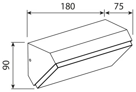LED svítidlo McLED Penelope, 9W, 4000K, IP65, černá ML-513.029.19.0