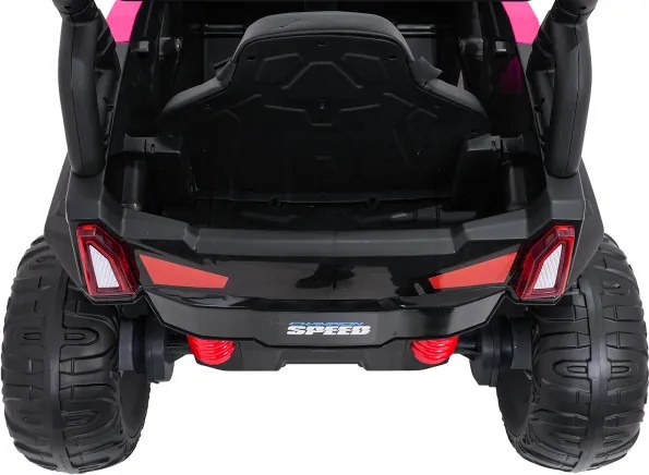 Elektrické terénní autíčko UTV LIFT růžové
