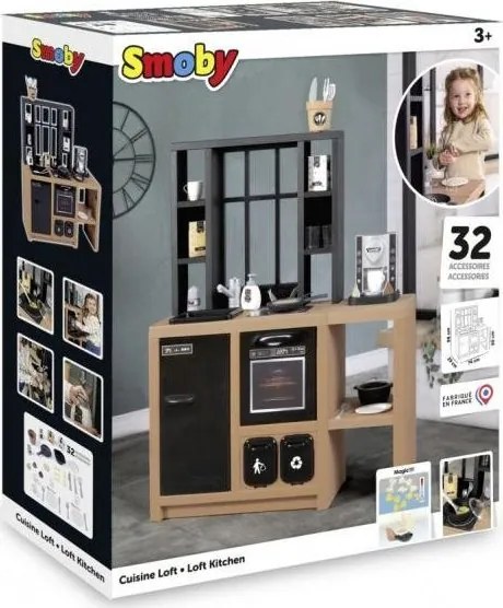 Dětská kuchyňka Smoby Loft  [6908928]