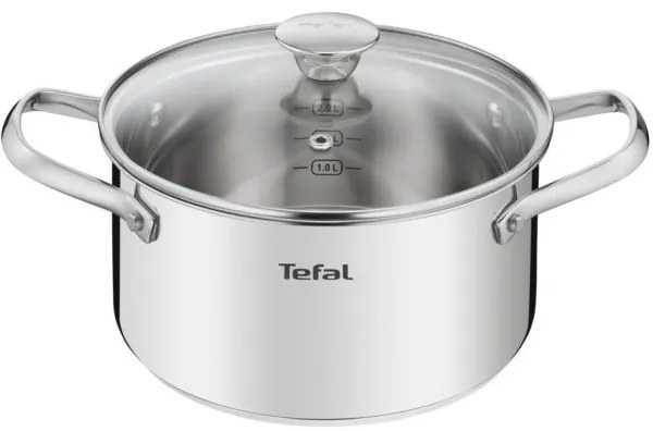 Tefal - Sada nádobí 9 ks COOK EAT nerez