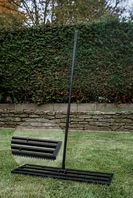 IQ Garden Nivelační brána 90 cm 2v1 - černá 325567