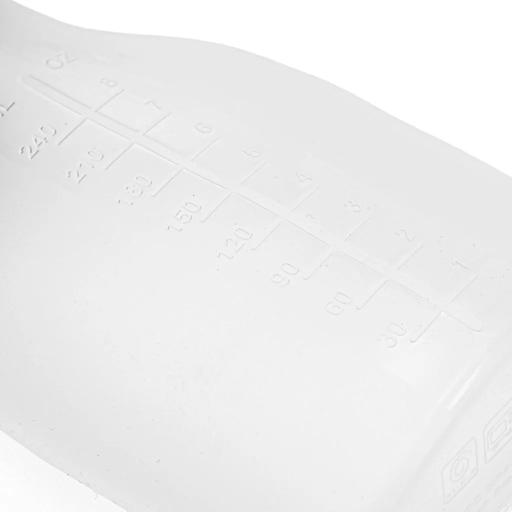 Silikonová lahvička na mateřské mléko New Baby hnědá