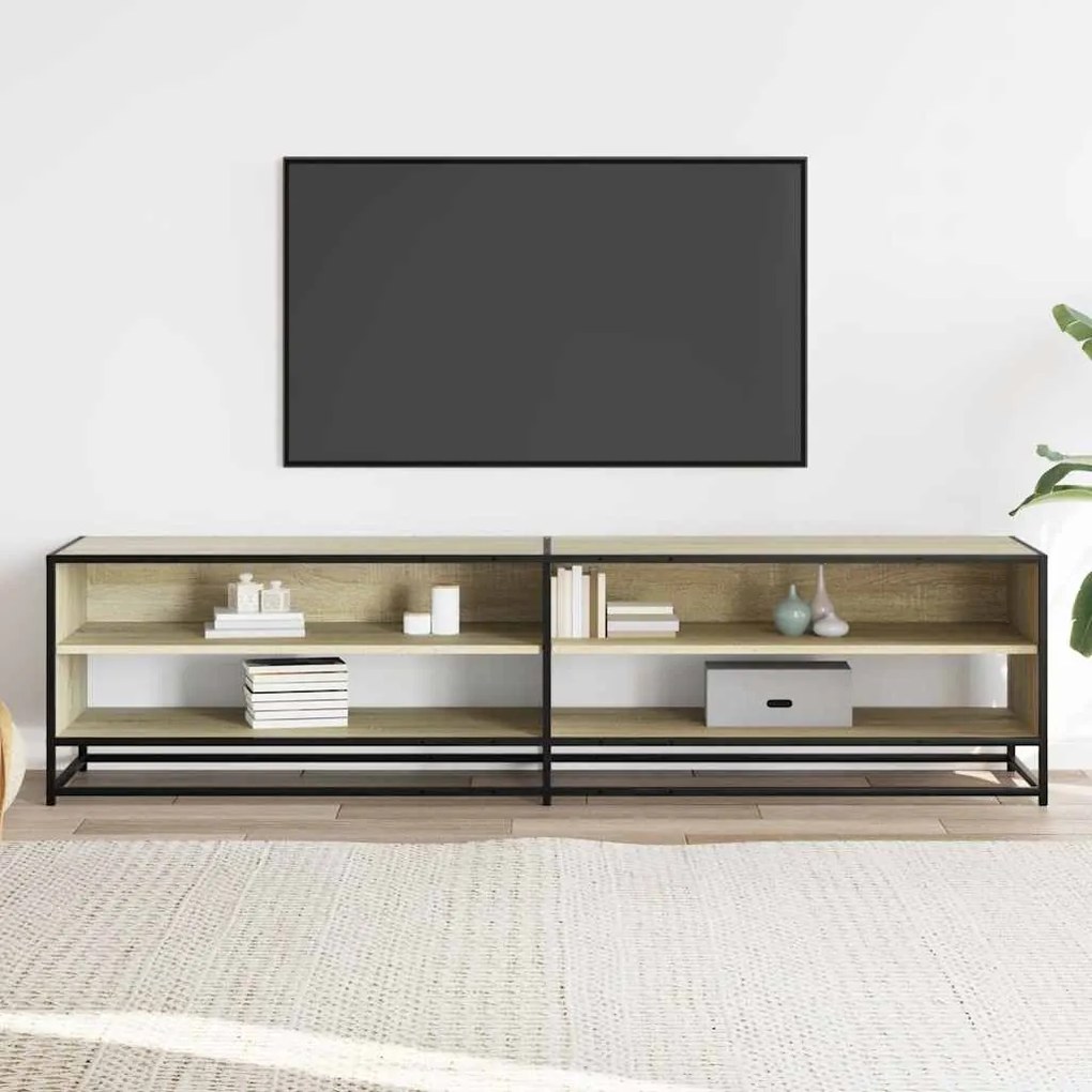 TV skříňka dub sonoma 180,5 x 40 x 46 cm kompozitní dřevo 3300801