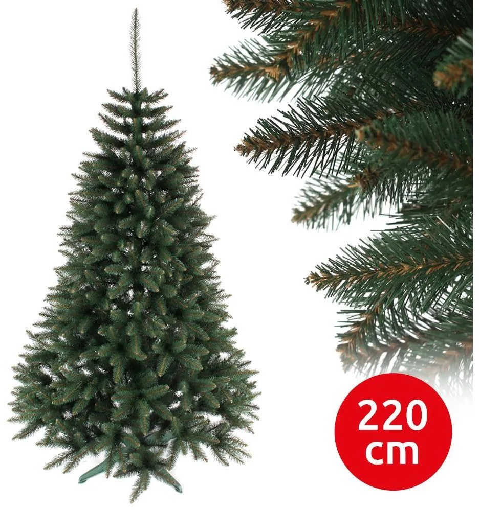 ANMA Vánoční stromek RUBY 220 cm smrk AM0069