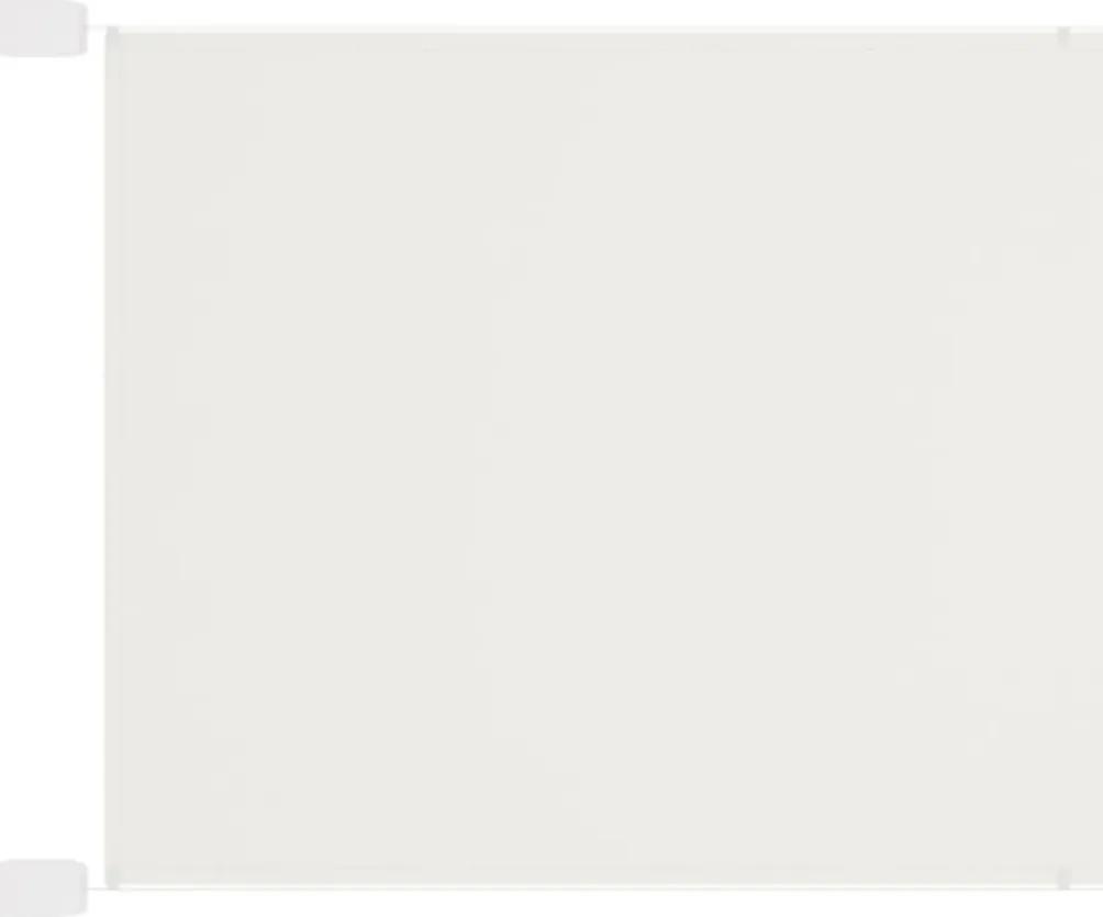 vidaXL Vertikální markýza 100 x 420 cm oxfordská látka [148355] Barva: Bílá