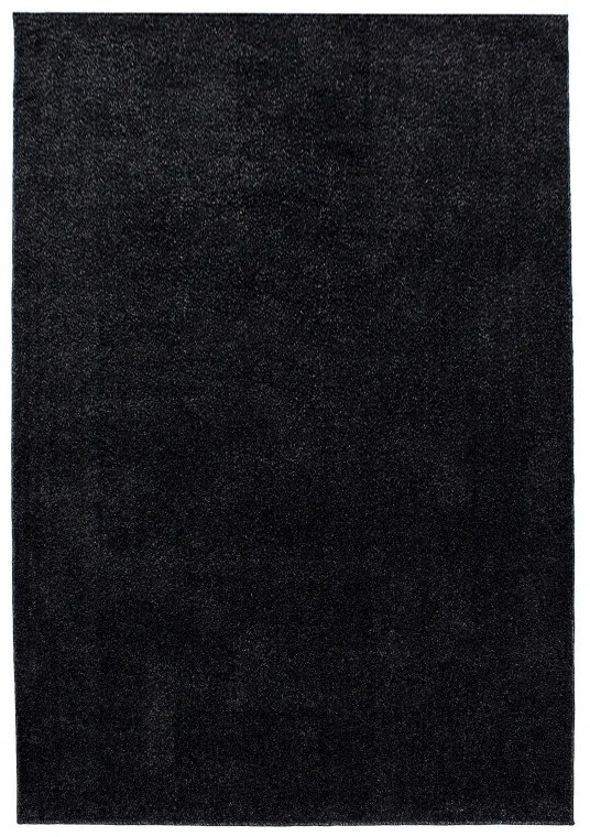 Ayyildiz, Kusový koberec Ata 7000 anthracite, 60x100, šedá, obývací pokoj