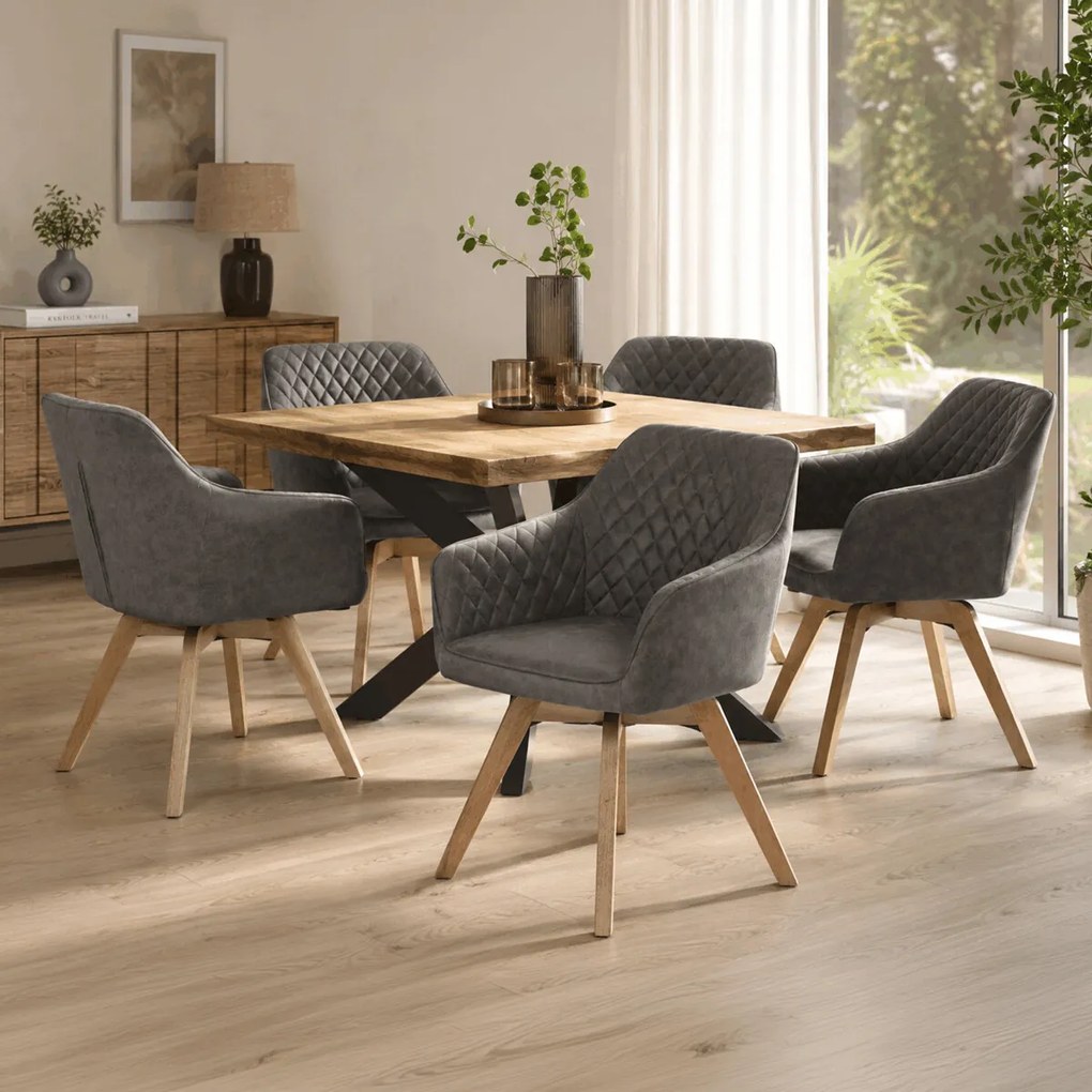 Autronic Jídelní židle DCH-435 Barva potahu: Hnědá