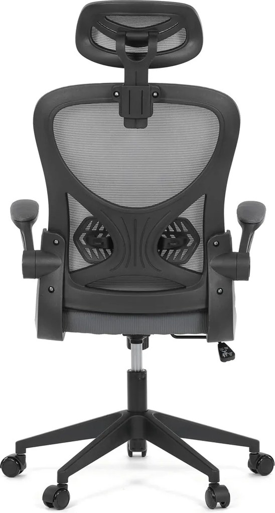 Ergonomická kancelářská židle ALEXANDRE - šedá síťovina