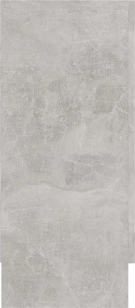 vidaXL Prosklená skříň 120 x 30,5 x 70 cm dřevotříska [815628] Barva: Bílá