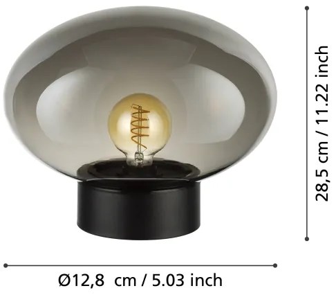 Eglo 900945 - Stolní lampa MADONNINA 1xE27/40W/230V 27 cm