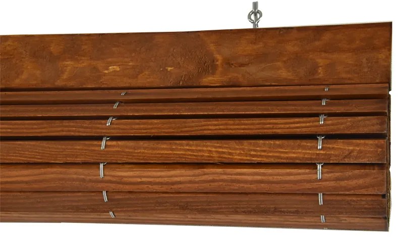 Vingo Dřevěná roleta - barva třešeň 90x250 cm
