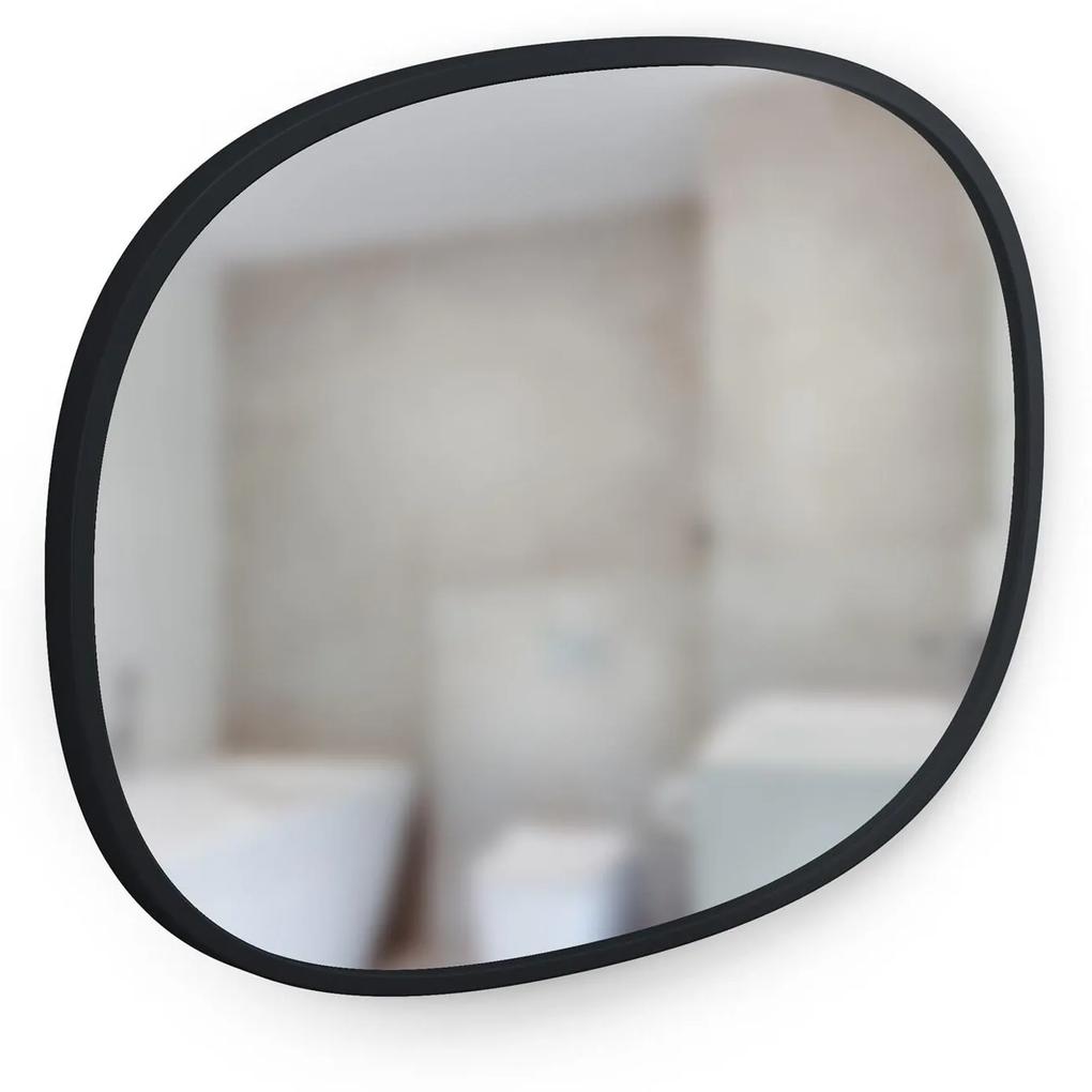 Zrcadlo HUB oválné 45x60 cm černé